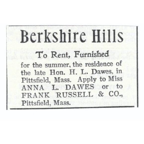 qu | Accents | Berkshire Hills Summer Home Anna L Dawes Frank Russell ...